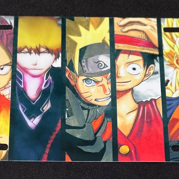 Bleach Anime License Plate Frame - Etsy