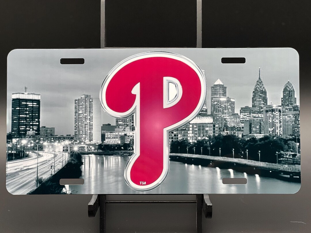 Phillies Skyline License Plate - Etsy