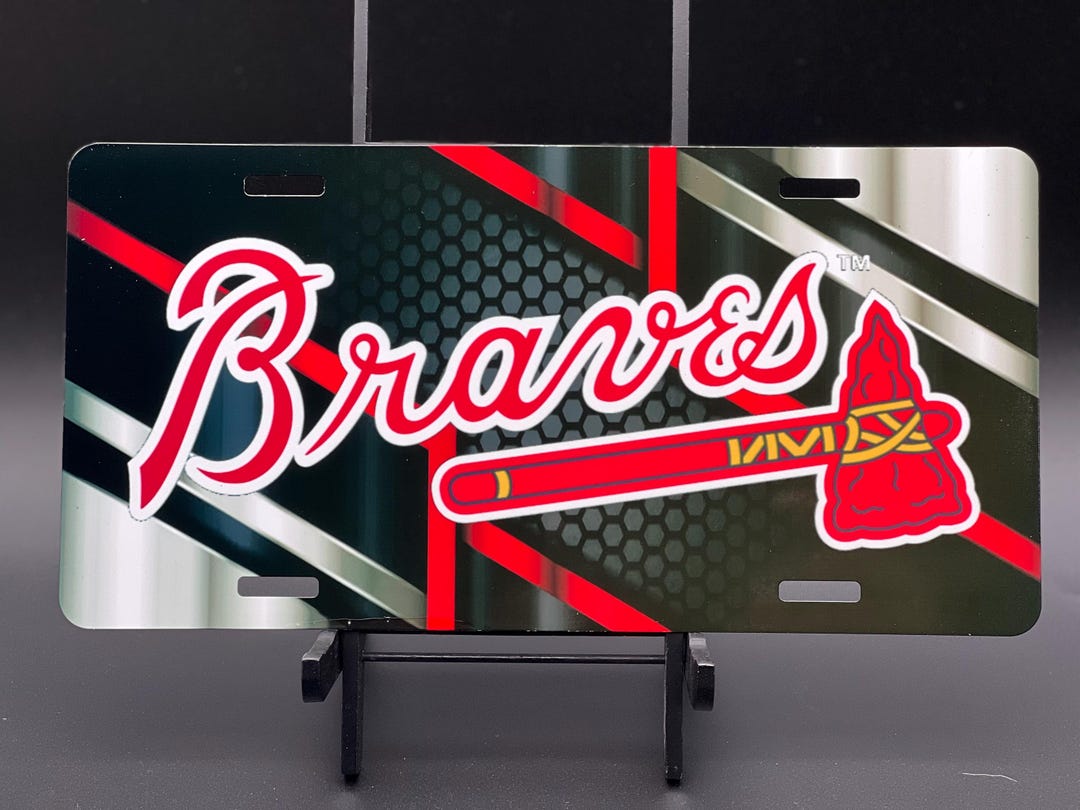 Braves License Plate - Etsy