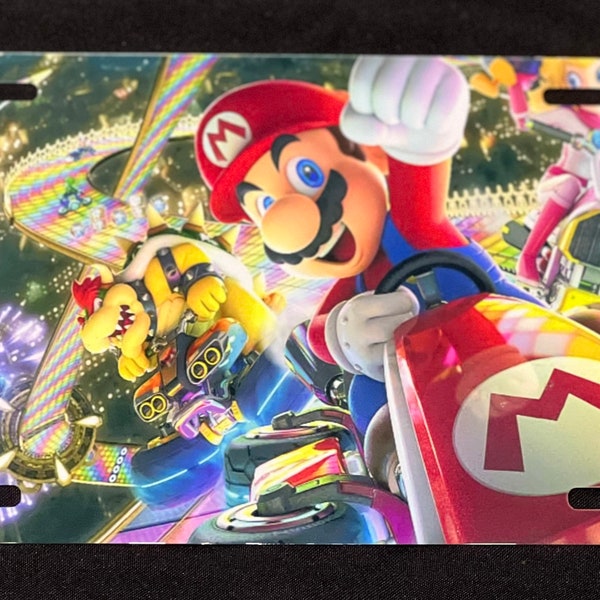 Mario Plate Frame - Etsy