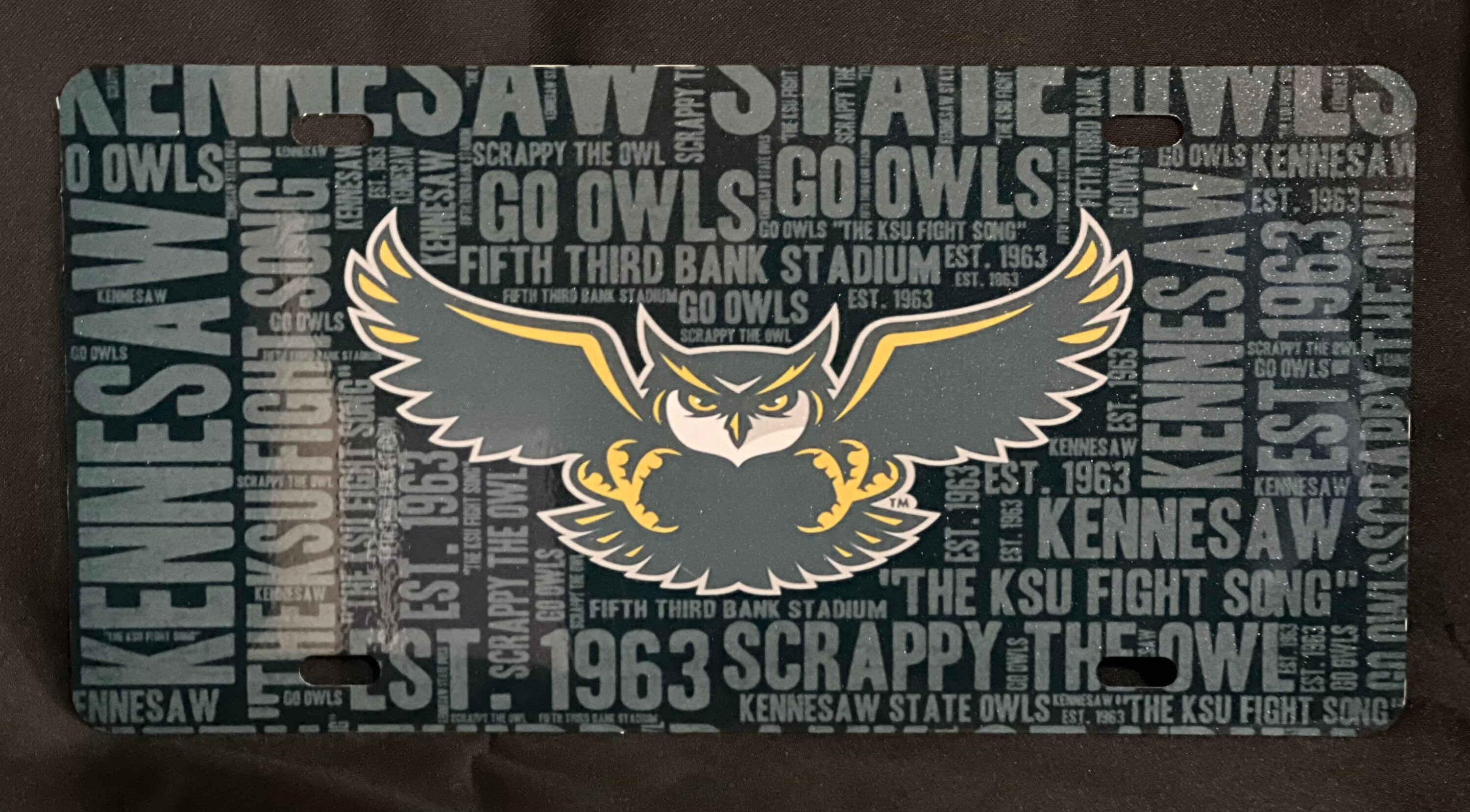 Kennesaw State University License Plate - Etsy