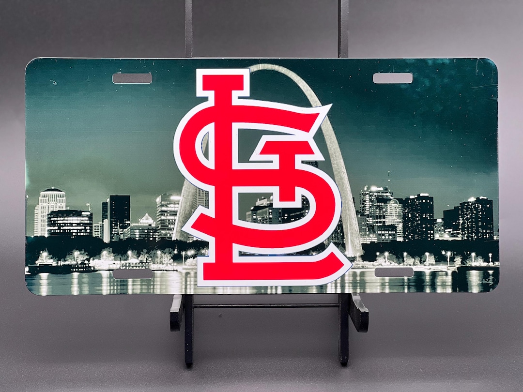Cardinals Skyline License Plate - Etsy
