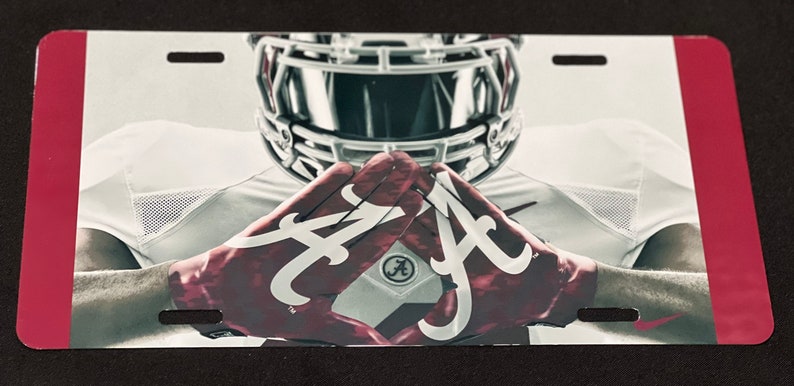 Alabama Crimson Tide License Plate - Etsy