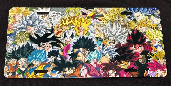 Goku License Plate | Etsy