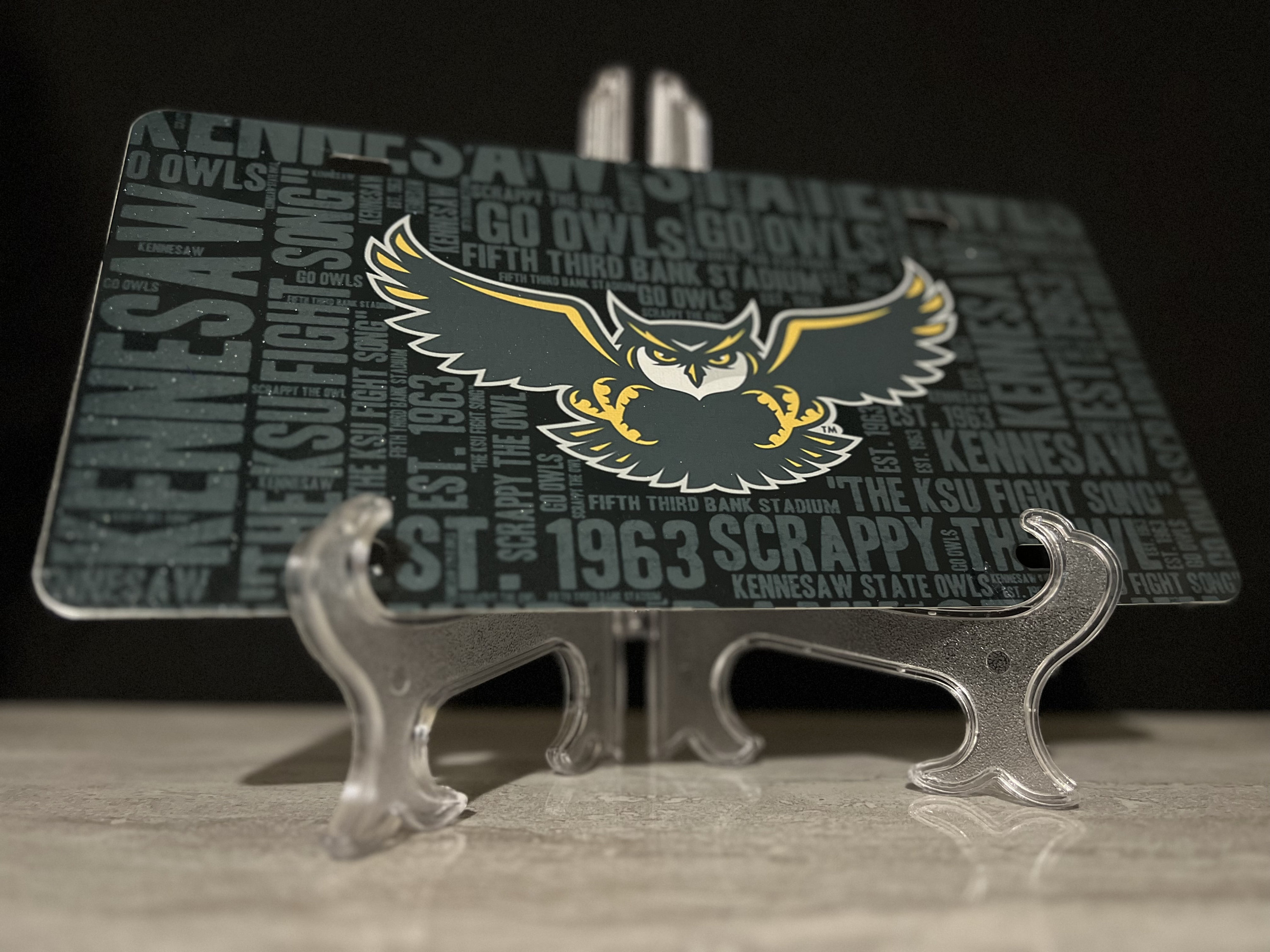 Kennesaw State University License Plate - Etsy