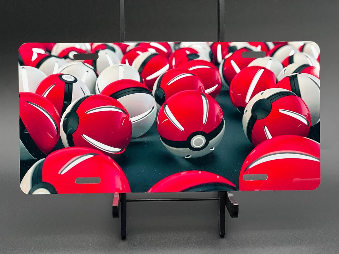 Pokemon License Plate - Etsy