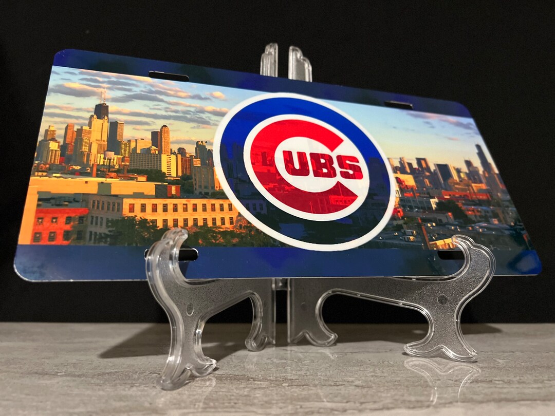 Cubs Skyline License Plate - Etsy
