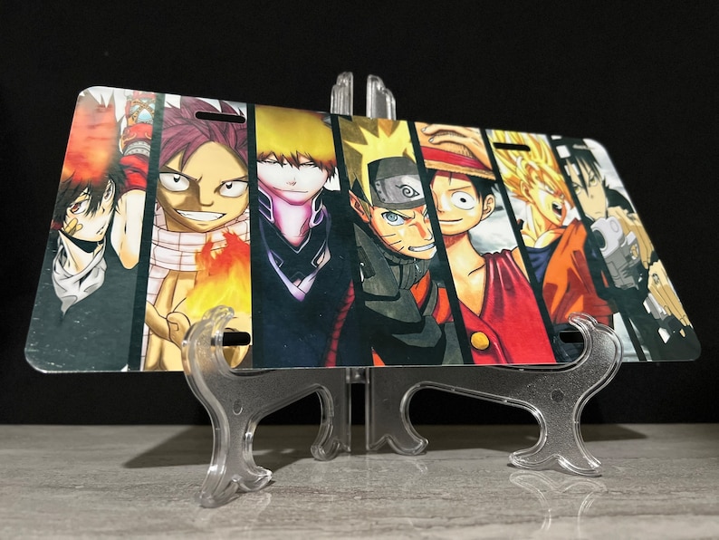 Anime License Plate - Etsy