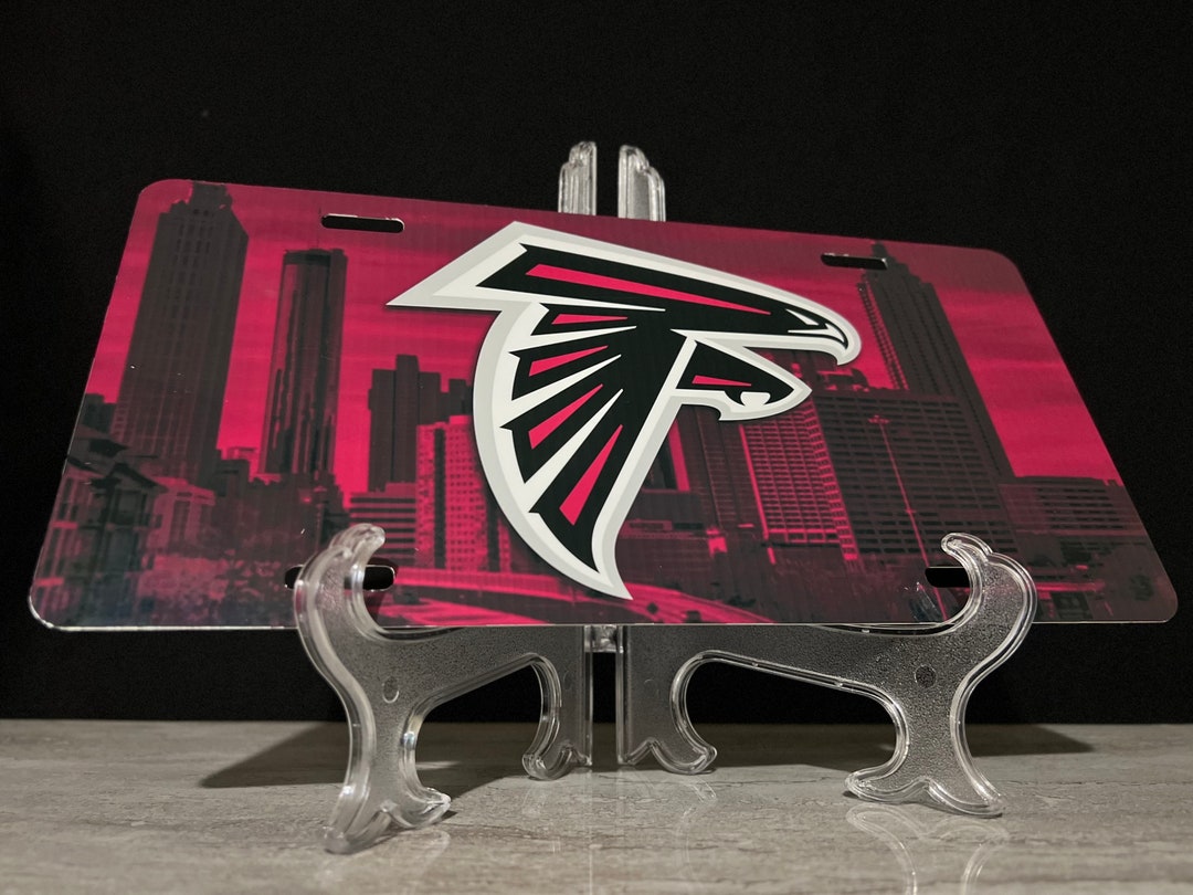 Falcons Skyline License Plate - Etsy