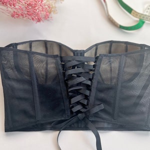 Seashell Bustier Corset Top. Size 65AA 80DD. Digital Sewing Pattern ...