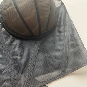 Seashell Bustier Corset Top. Size 65AA 80DD. Digital Sewing Pattern ...