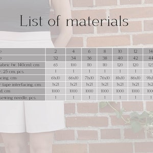 Easy DIY Shorts Sewing Pattern Beginner-friendly Shorts and Skirt ...