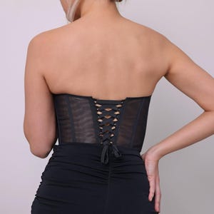 Seashell Bustier Corset Top. Size 65AA - 100DD. Digital Sewing Pattern ...