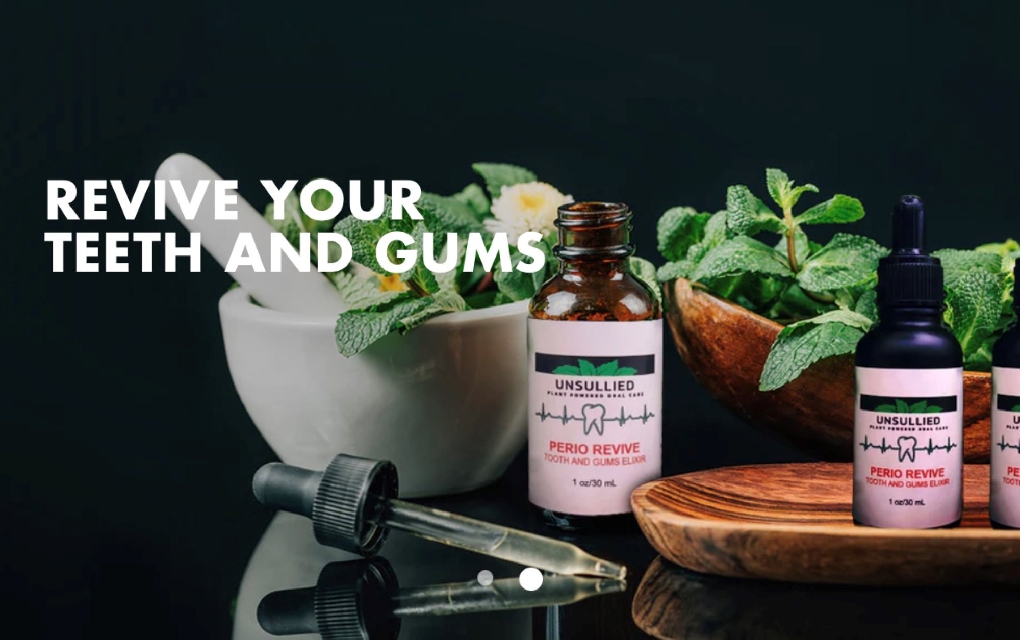 Tooth and Gums Elixir for Bleeding Gums & Bad Breath - Etsy