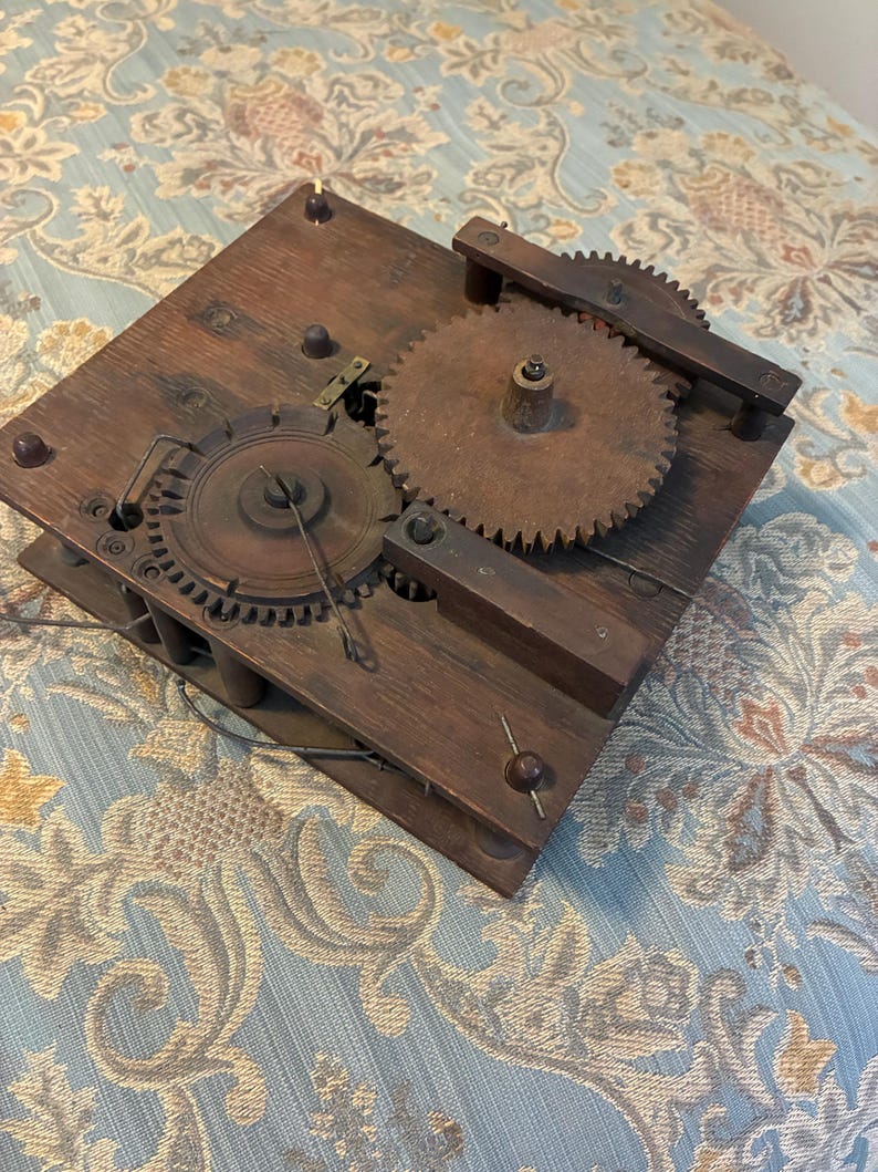Possible 30-hour Jerome and Darrow Groaner Wooden Clock Movement - Etsy