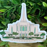 Orlando Temple Sticker, Lds Gifts for Missionaries, Lds Temple Stickers ...