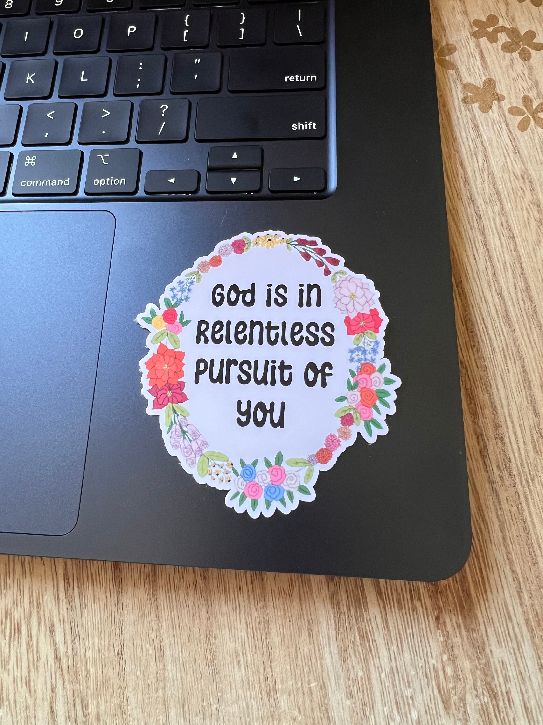 God is in Relentless Pursuit of You Sticker - Etsy