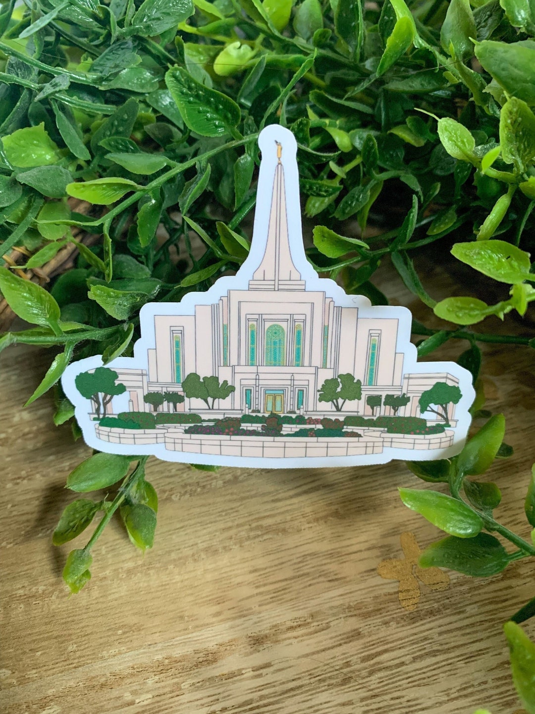 Gilbert Arizona Temple Sticker - Etsy