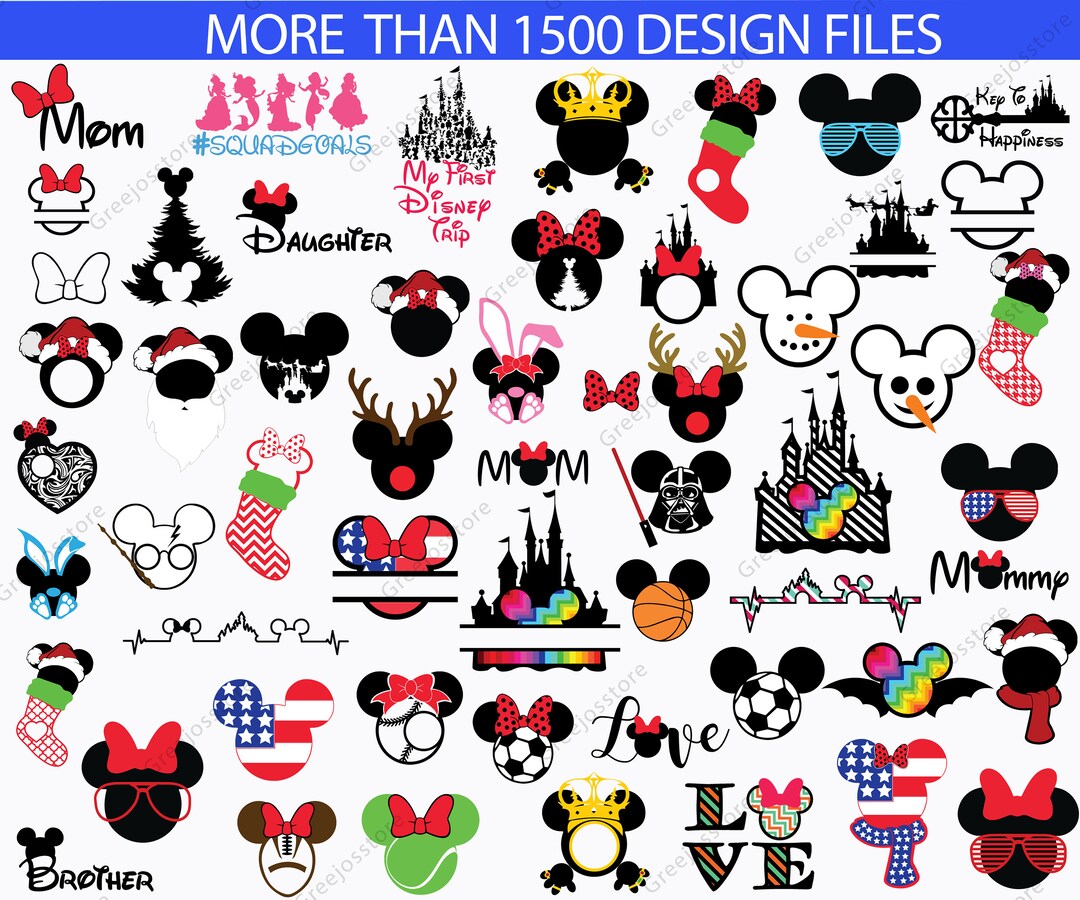Mouse Vector SVG Bundle Clipart Eps Png Pdf Layered - Etsy
