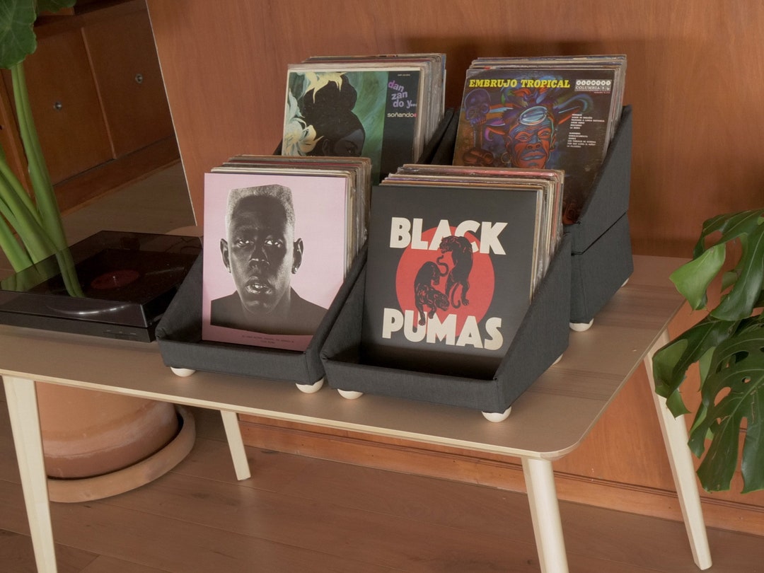 Vinyl Record Storage Holder Retro Vintage Decoration LP - Etsy