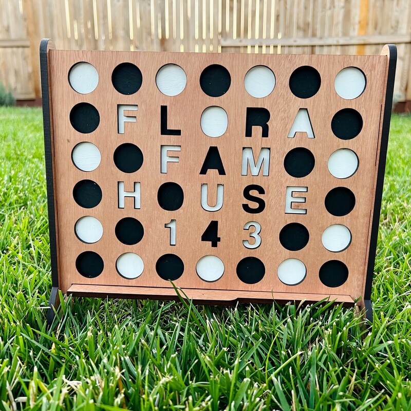 Giant Connect Four - Etsy