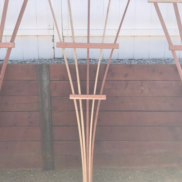 Wooden Fan Trellis - Etsy