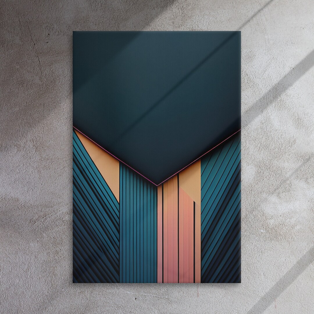 Abstract Wings - Vertical High Resolution Canvas - Etsy