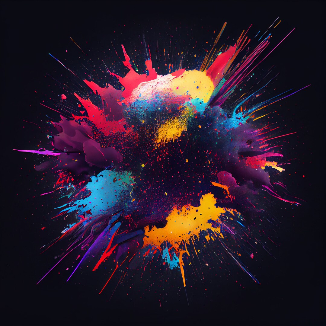 Paint Splatter: Smash - Etsy