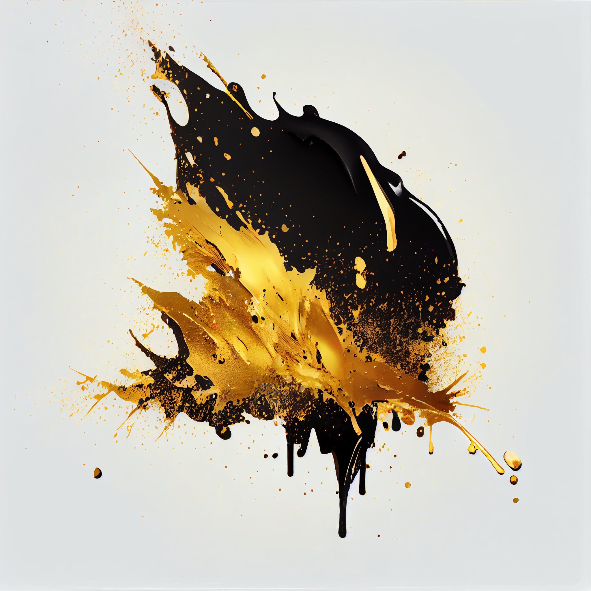 Paint Splatter: Vantagold - Etsy