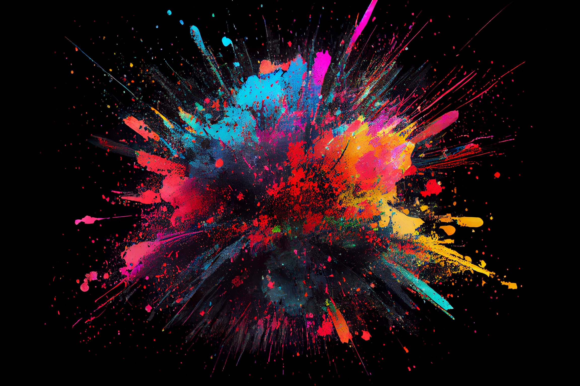 Paint Splatter: Big Burst - Etsy