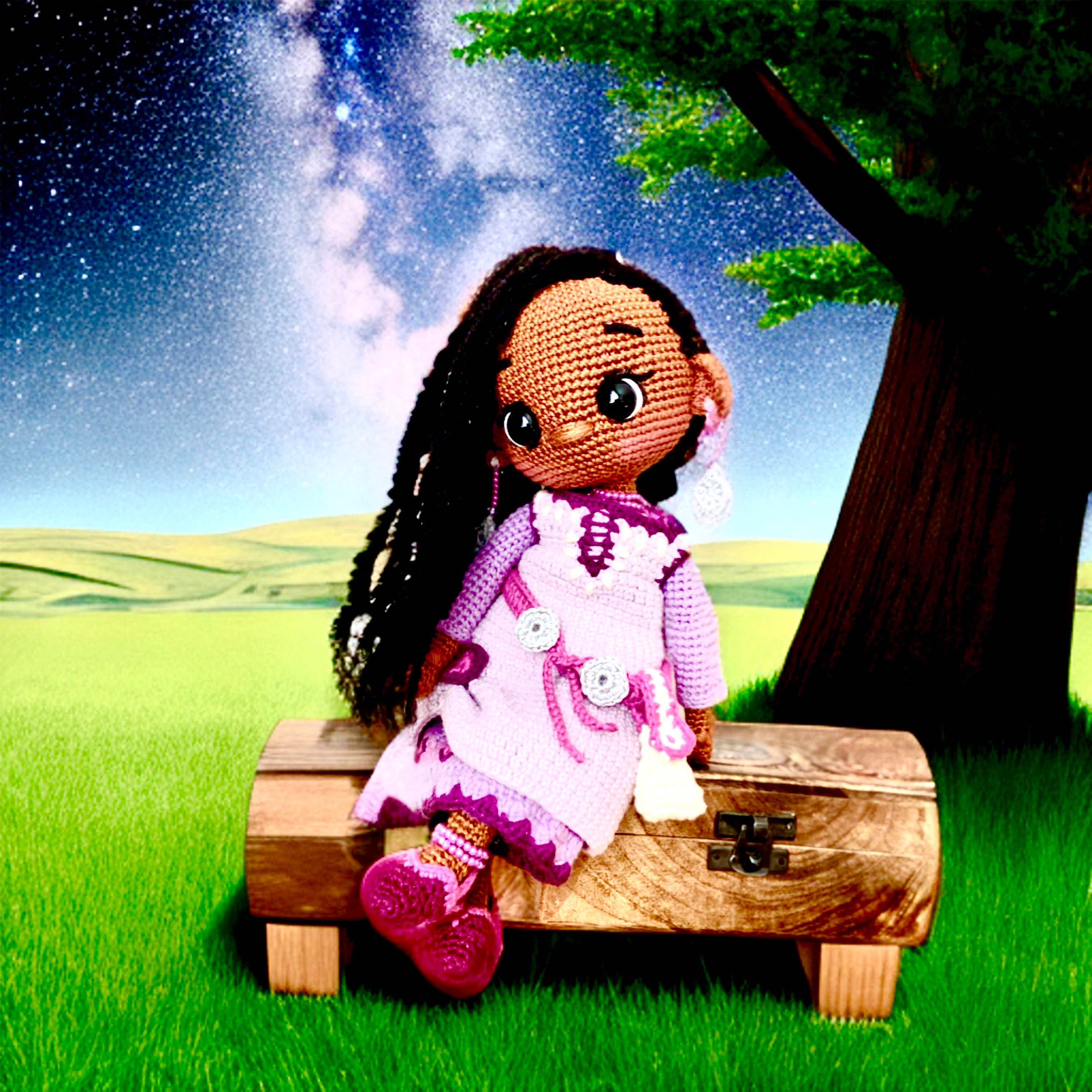 ASHA Doll Amigurumi ,digital Product - Etsy