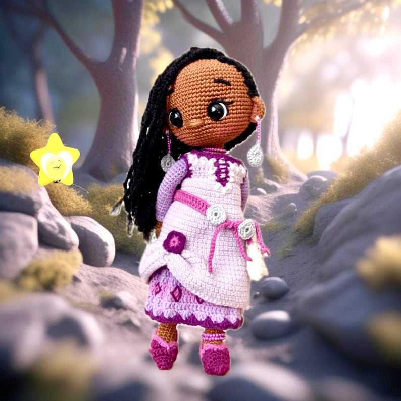 ASHA Doll Amigurumi ,digital Product - Etsy