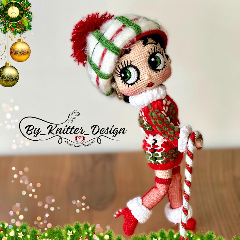 Betty Boop Crochet Pattern - Etsy