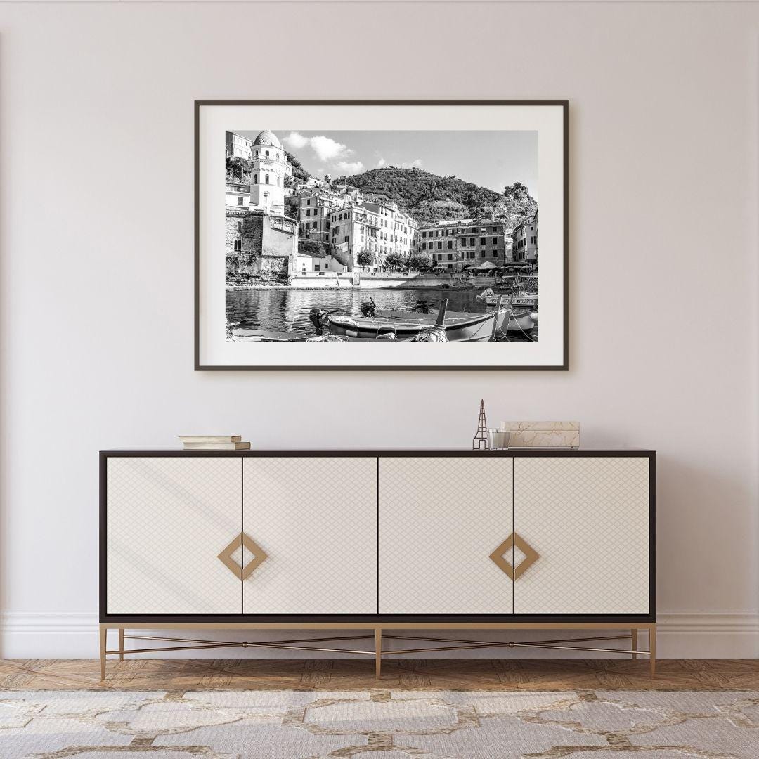 Amalfi Coast Wall Art, Minimalist Italy Wall Decor, Instant Download - Etsy