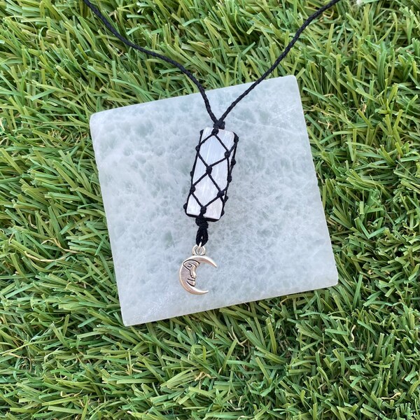 Macrame Necklace - Etsy