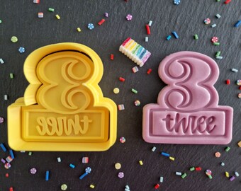 Number 3 Cookie Cutter - Etsy