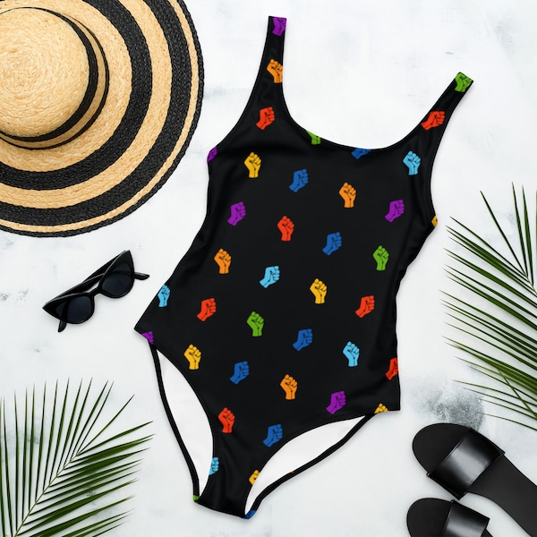 One Piece Trans Swimsuit - Etsy