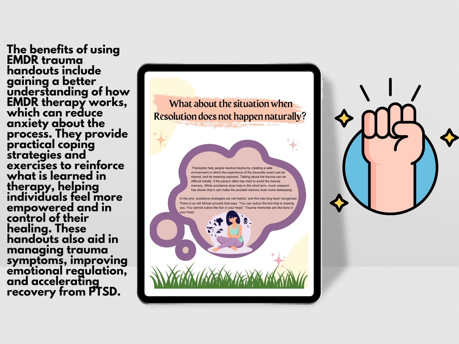 EMDR Therapy Handouts, Eye Movement Desensitization and Reprocessing ...