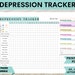 Symptom Tracker, Mood Tracker Journal, Daily Mood Tracker, Anxiety ...
