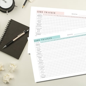 Adhd Planner, Adhd to Do List, Symptom Tracker, Adhd Printable, Adhd ...