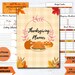Thanksgiving Planner Printable | Festive Fall Pumpkin Holiday | Season ...