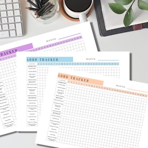 Adhd Planner, Adhd to Do List, Symptom Tracker, Adhd Printable, Adhd ...