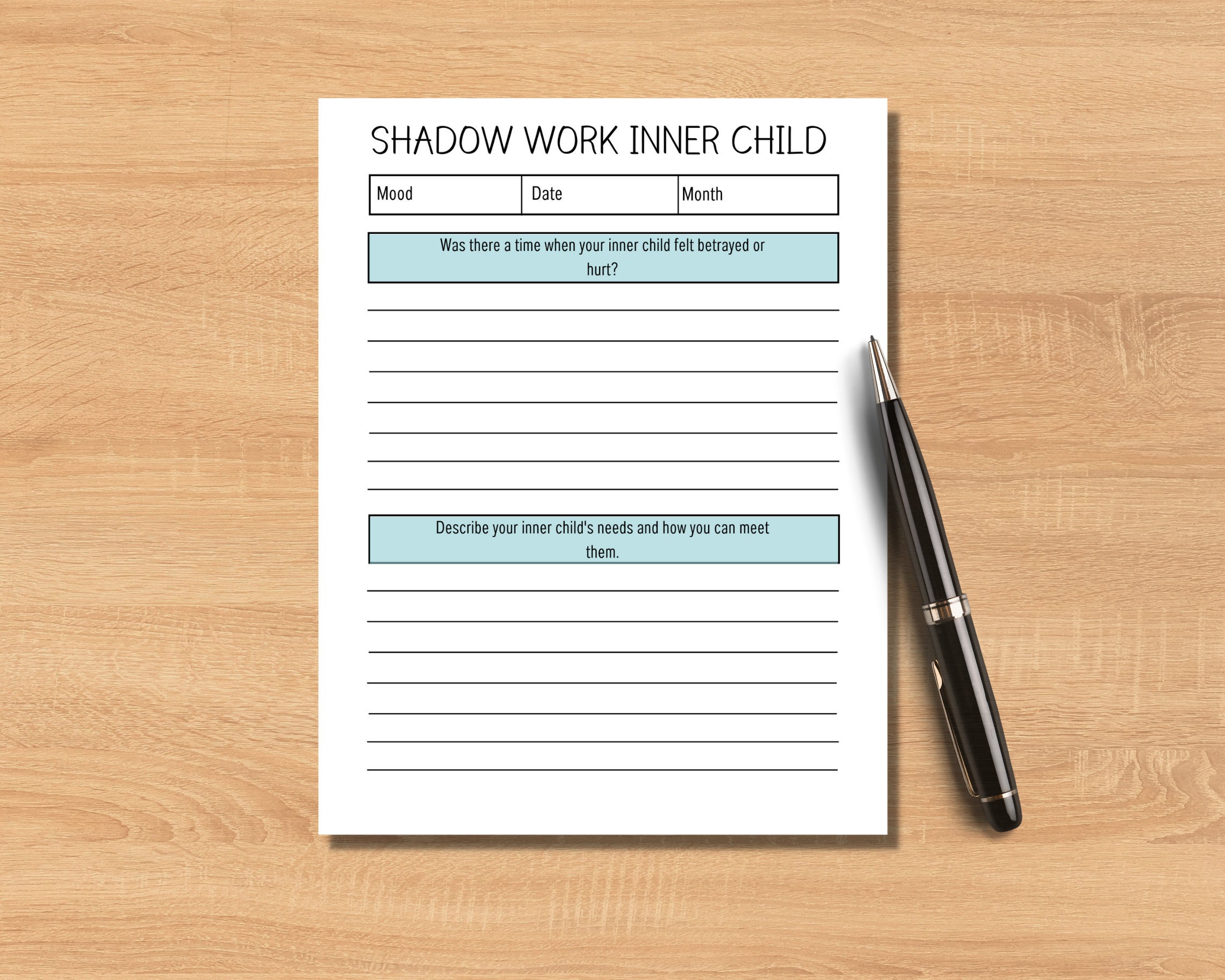 Shadow Work, Inner Child Workbook, Shadow Work Journal, Spiritual ...