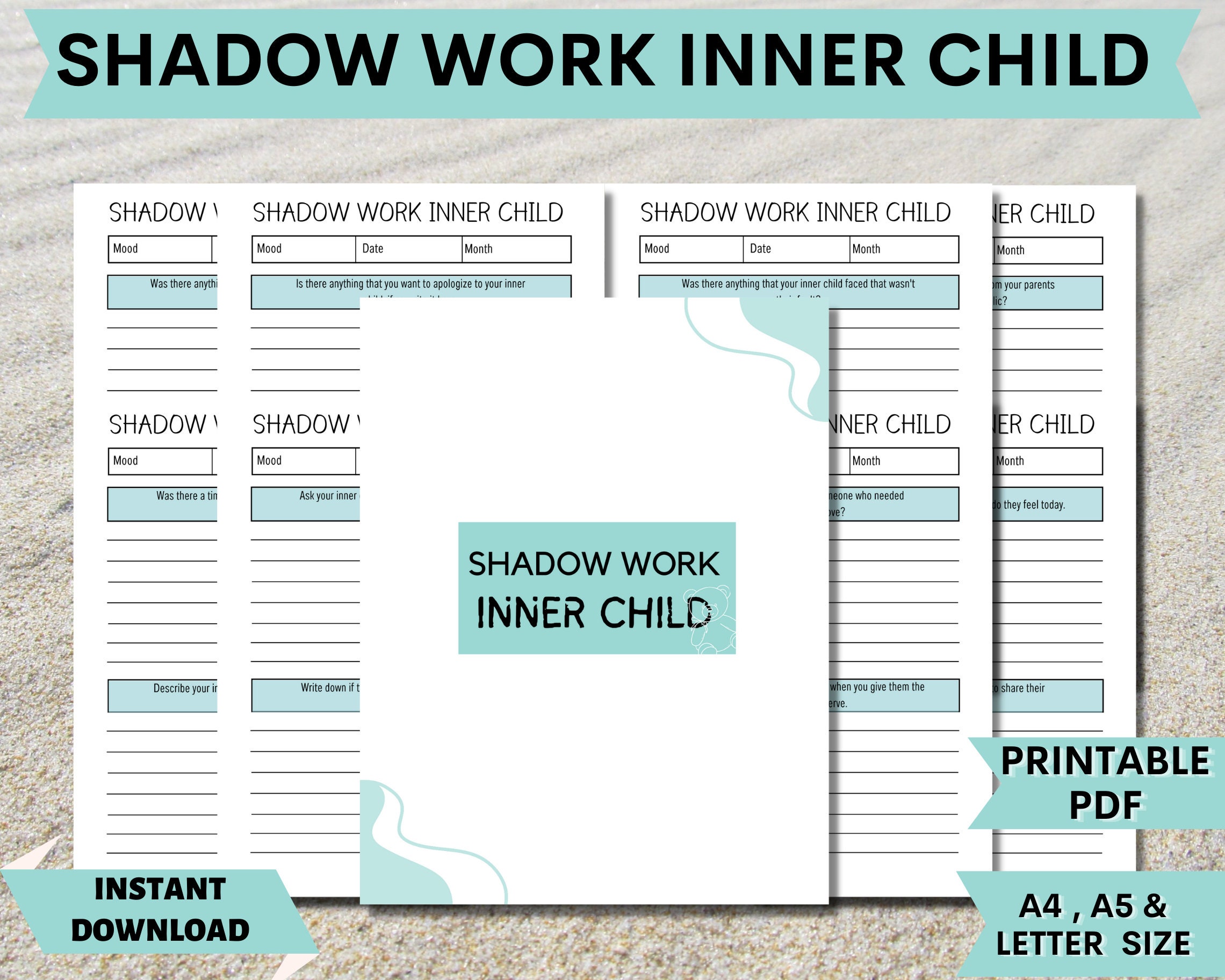 Shadow Work, Inner Child Workbook, Shadow Work Journal, Spiritual ...