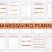 Thanksgiving Planner Printable | Festive Fall Pumpkin Holiday | Season ...