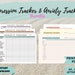 Symptom Tracker, Anxiety Journal, Anxiety Log, Anxiety Worksheet ...