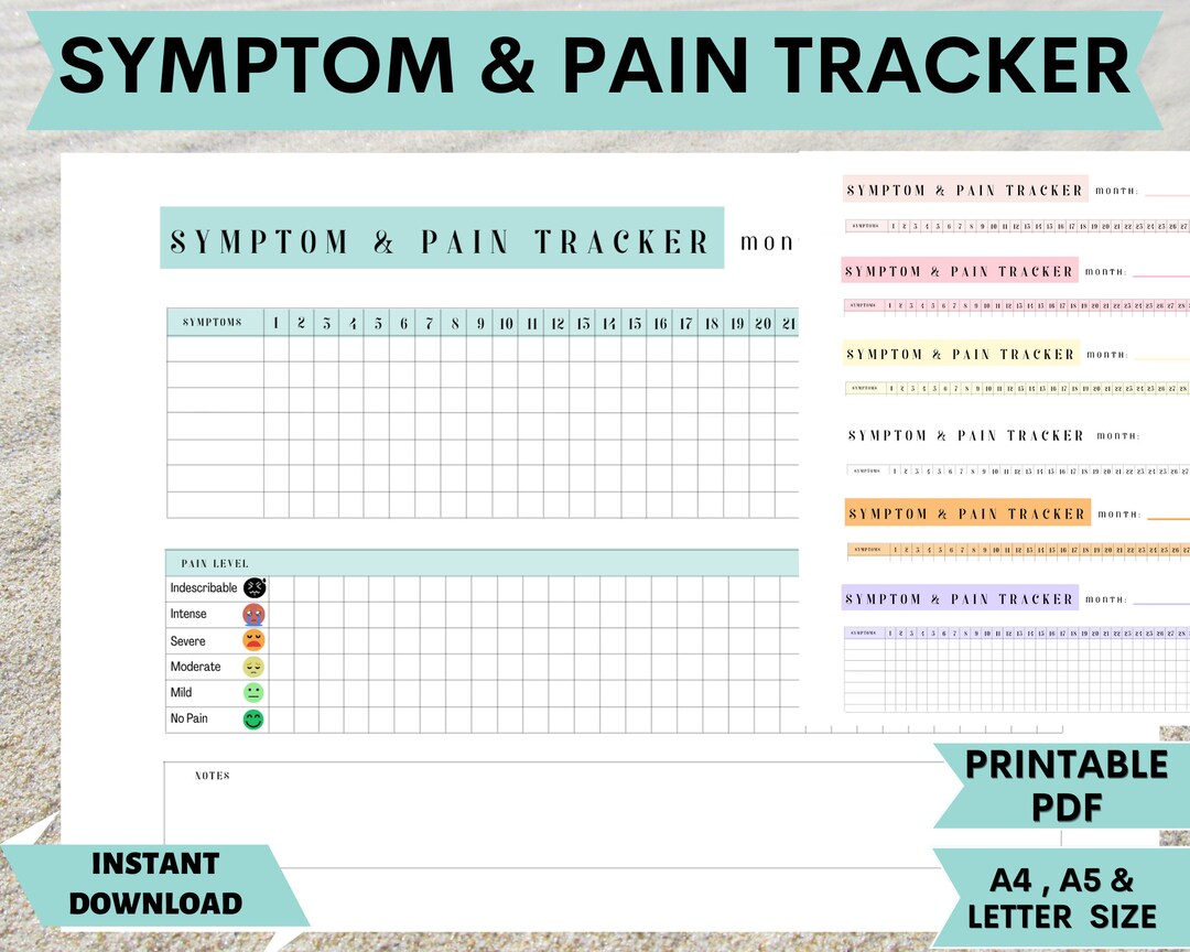 Symptom Tracker, Pain Tracker, Migraine Tracker, Ibs Tracker, Chronic ...