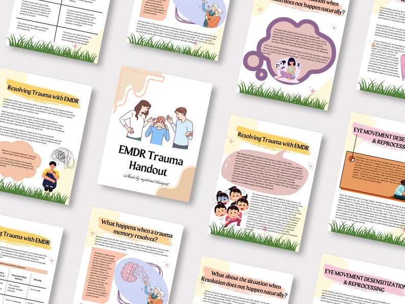 EMDR Therapy Handouts, Eye Movement Desensitization and Reprocessing ...