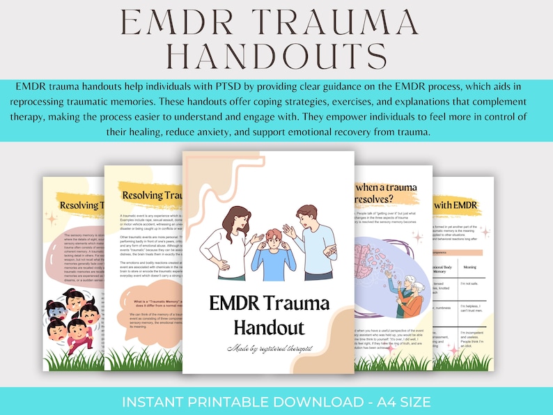 EMDR Therapy Handouts, Eye Movement Desensitization and Reprocessing ...