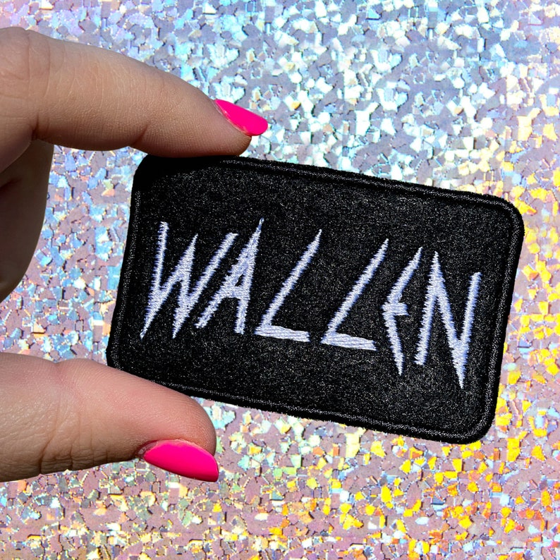 WALLEN Country Iron-on Patch || Western Iron-on Patches || Trucker Hat ...
